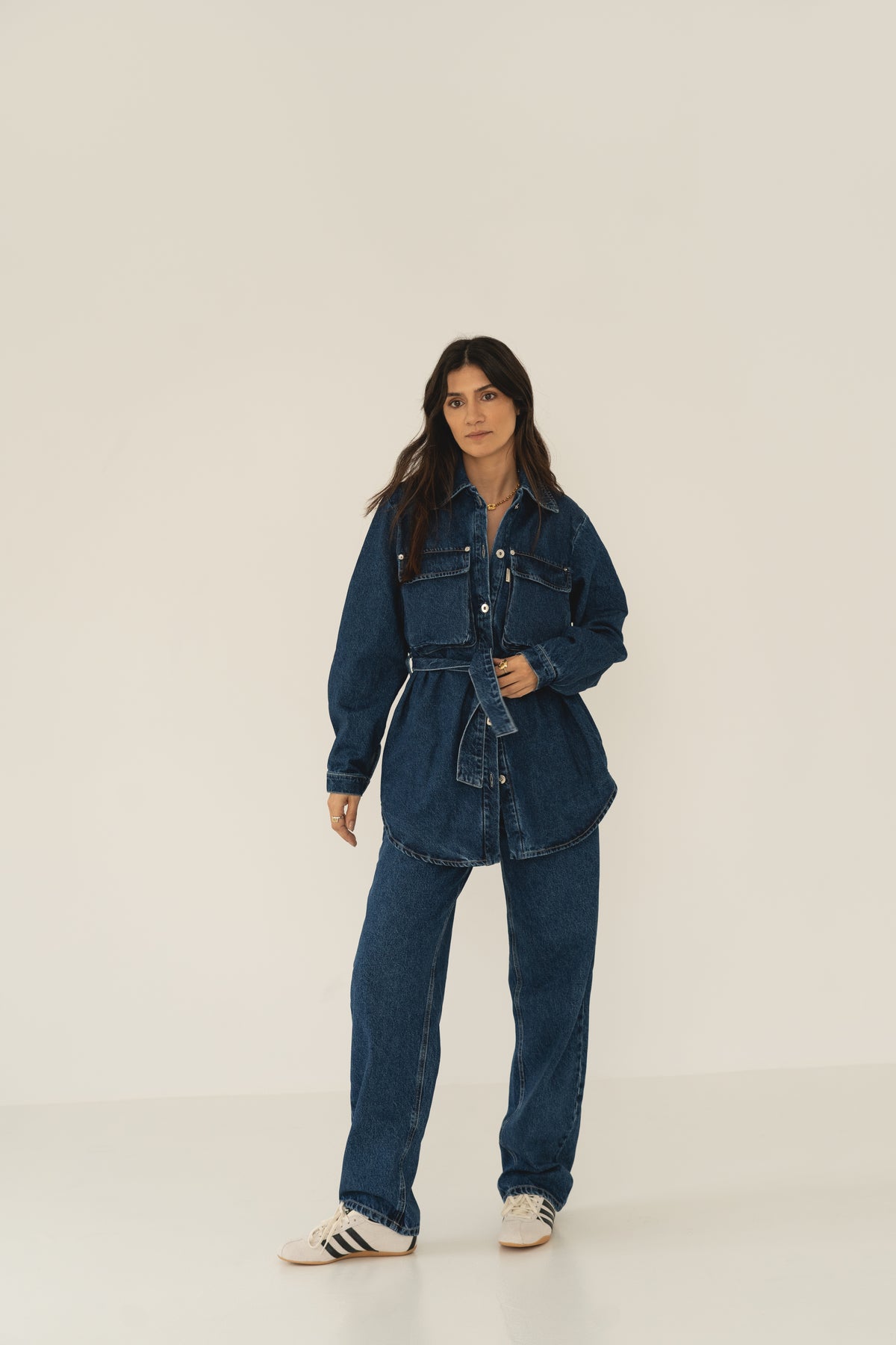 sustainable blue washed denim jeans – Conscious the label